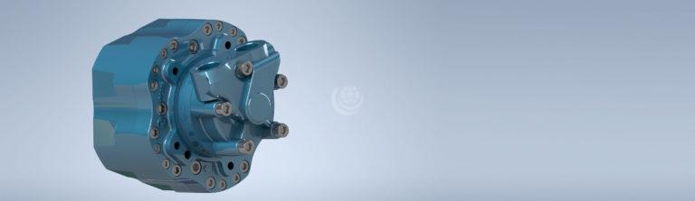 Italgroup HCD Radial Piston Motor | Hydraulics Online