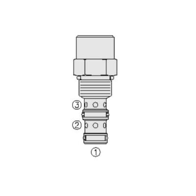 HydraForce EC10-32 Flow on Demand Pressure Compensator | Hydraulics Online